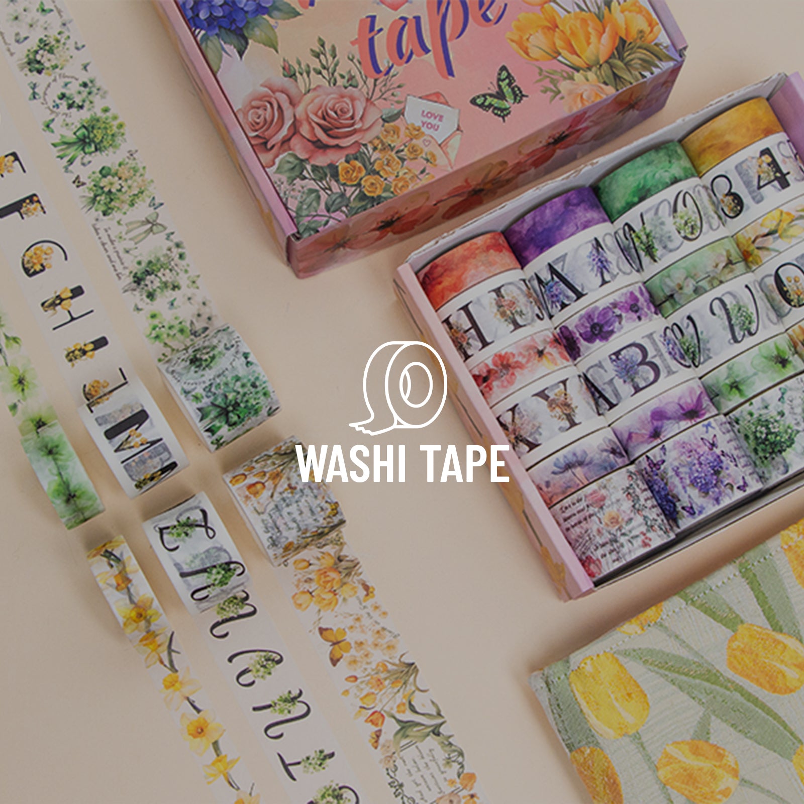 IEEBEE Original Washi Tape - Perfect for Crafting & DIY Projects