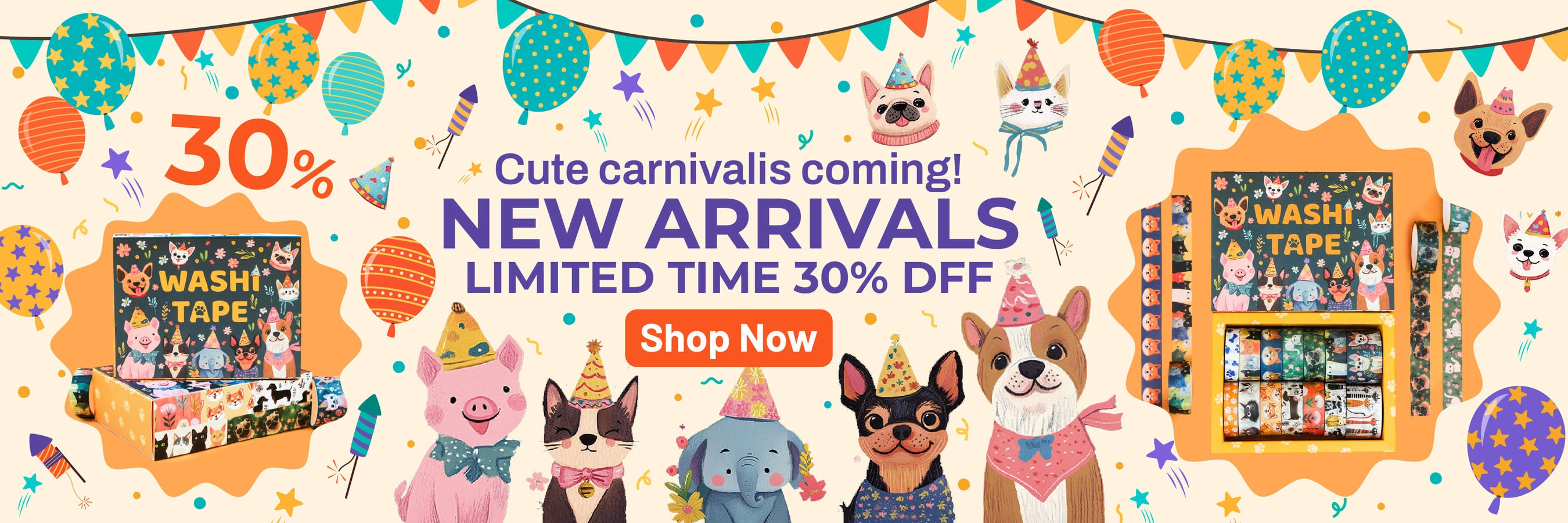 IEEBEE Original Washi Tape - Perfect for Crafting & DIY Projects