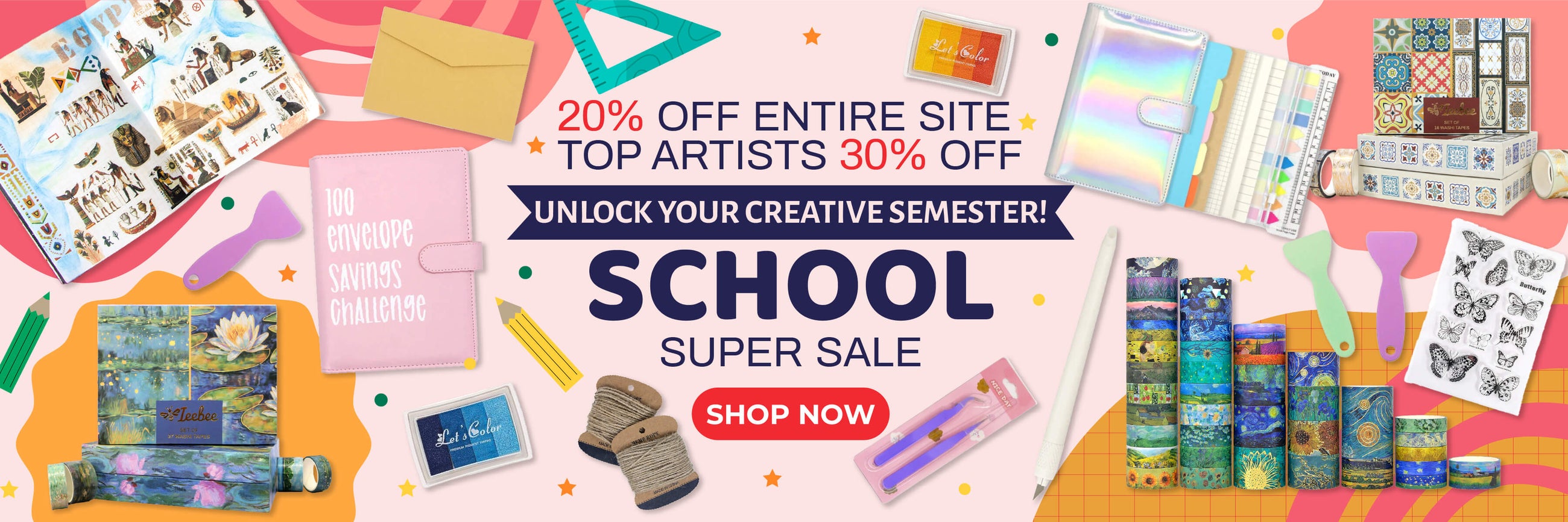 IEEBEE Original Washi Tape - Perfect for Crafting & DIY Projects